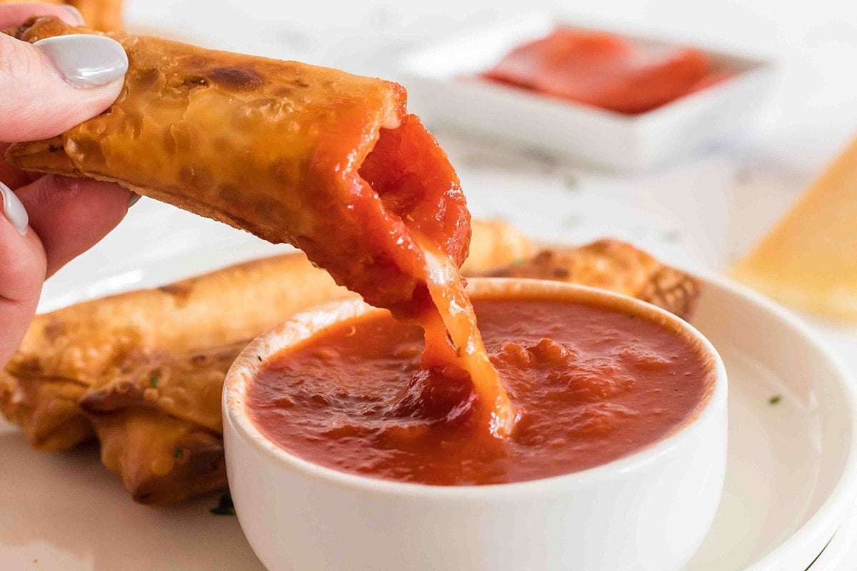 Pizza Logs - Cup of Yum