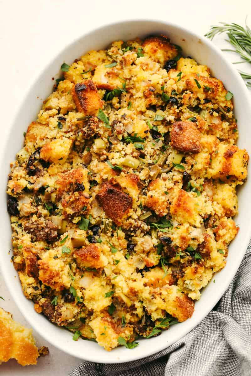 Cornbread Stuffing - Cup of Yum