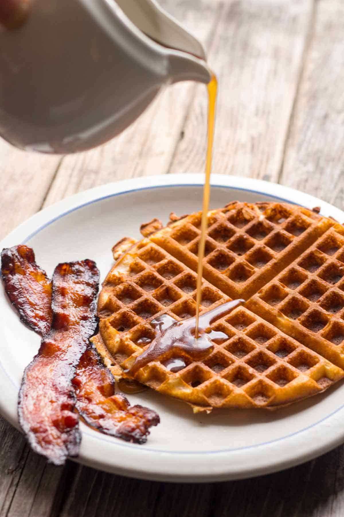 Crispy Waffle Recipe - Cup of Yum